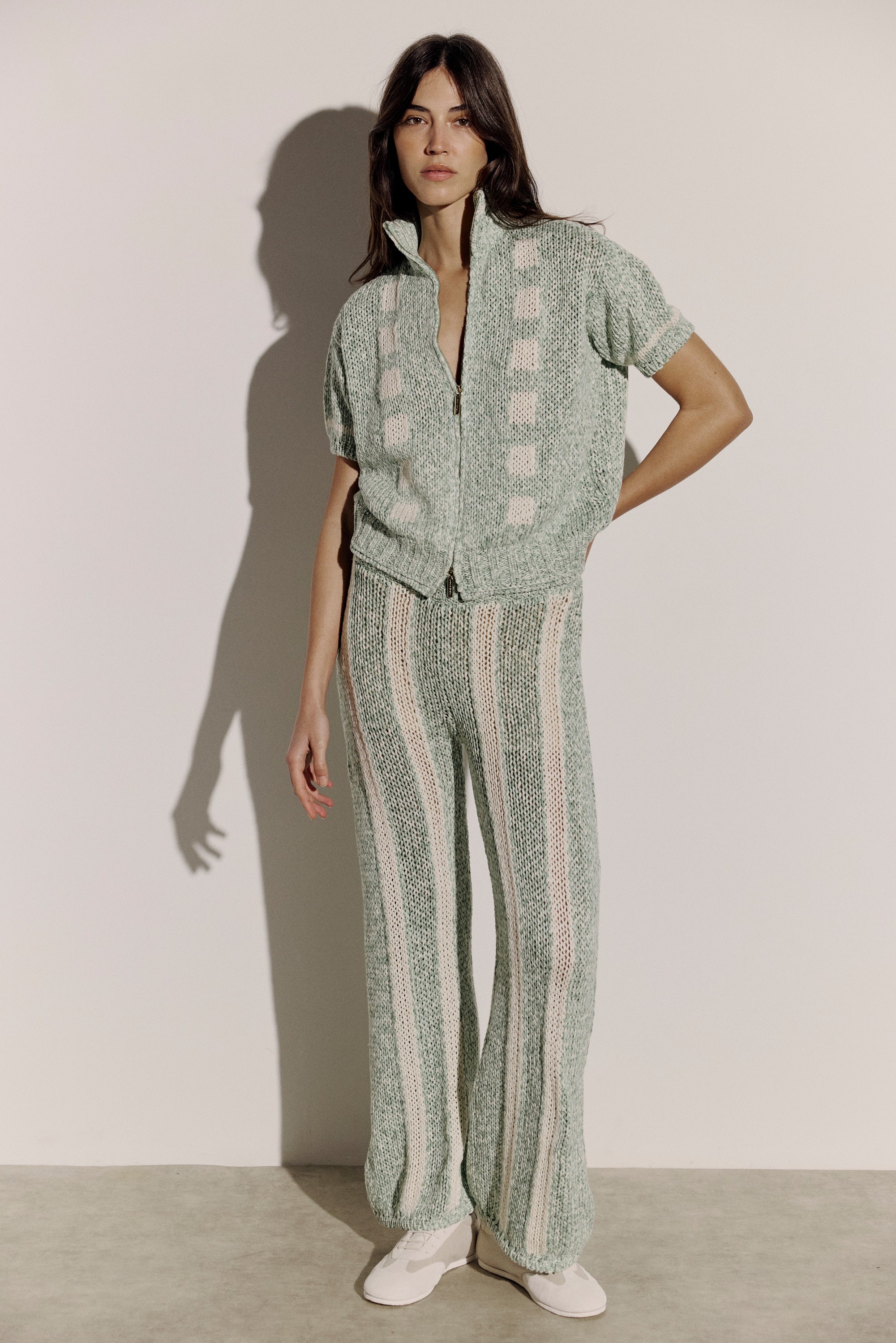 Mesh pants – Franck Namani