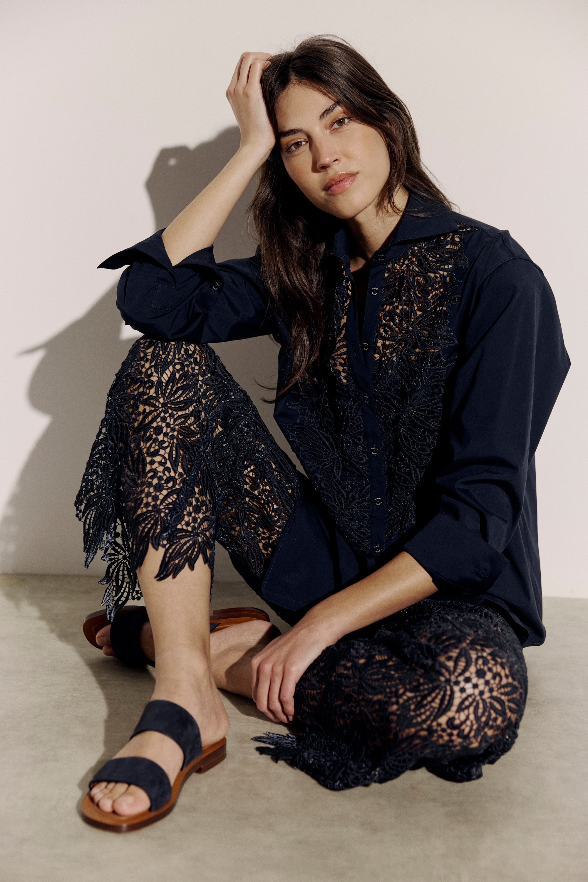 Lace pants – Franck Namani