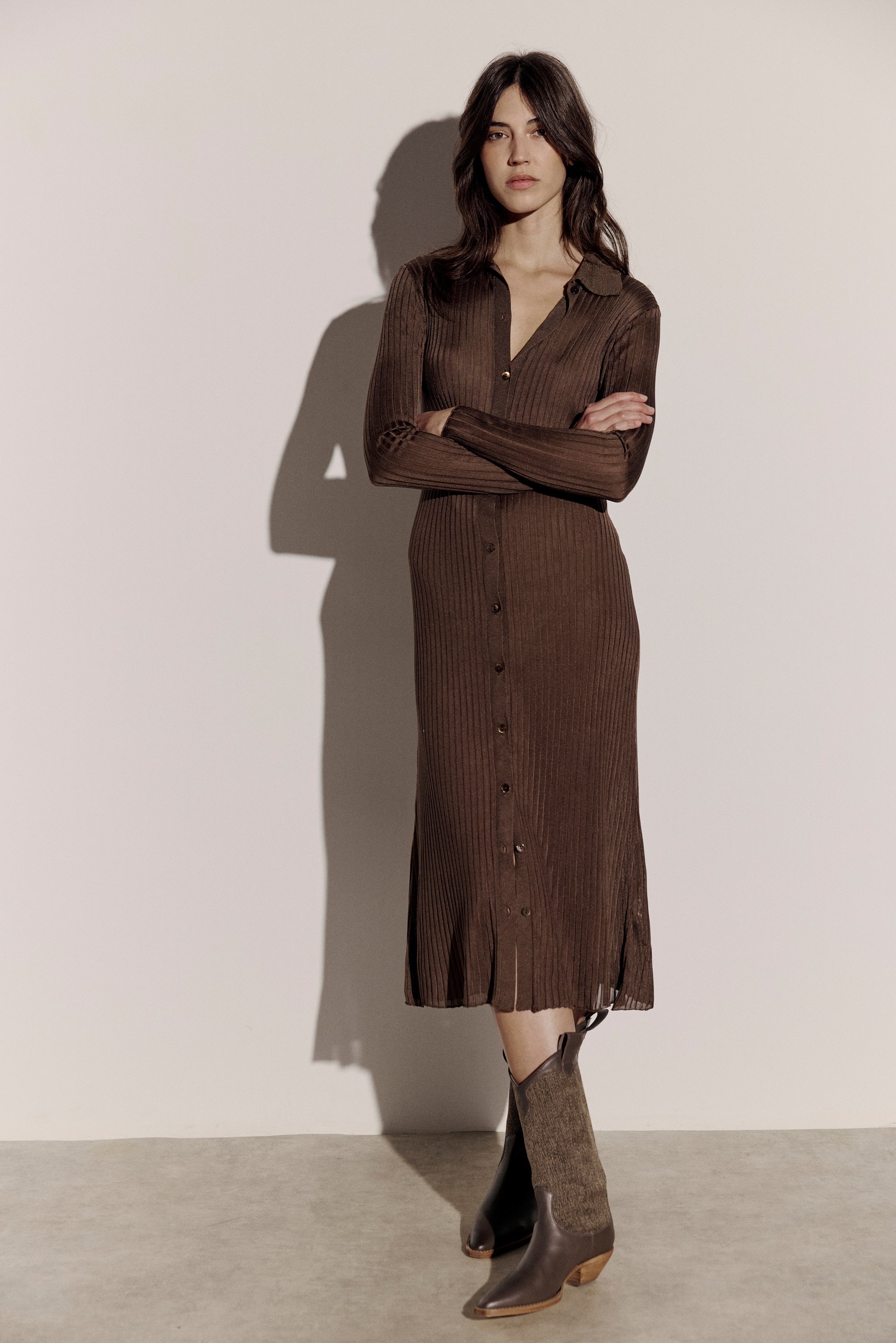 Silk Shirt Dress – Franck Namani